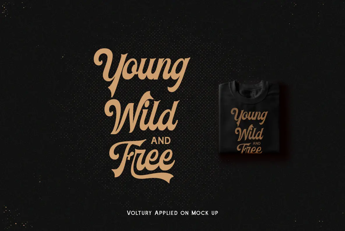 Voltury Font - YouWorkForThem