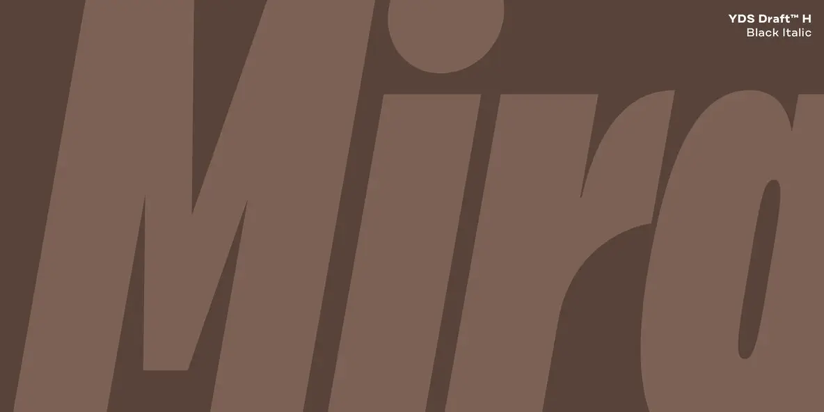 Draft Font - YouWorkForThem