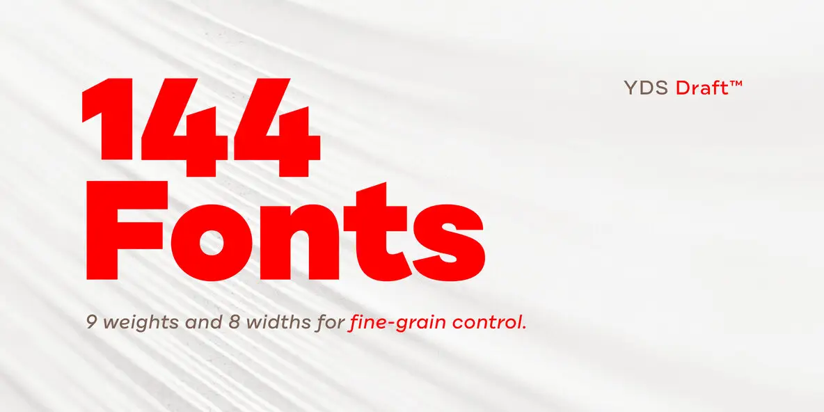 Draft Font - YouWorkForThem