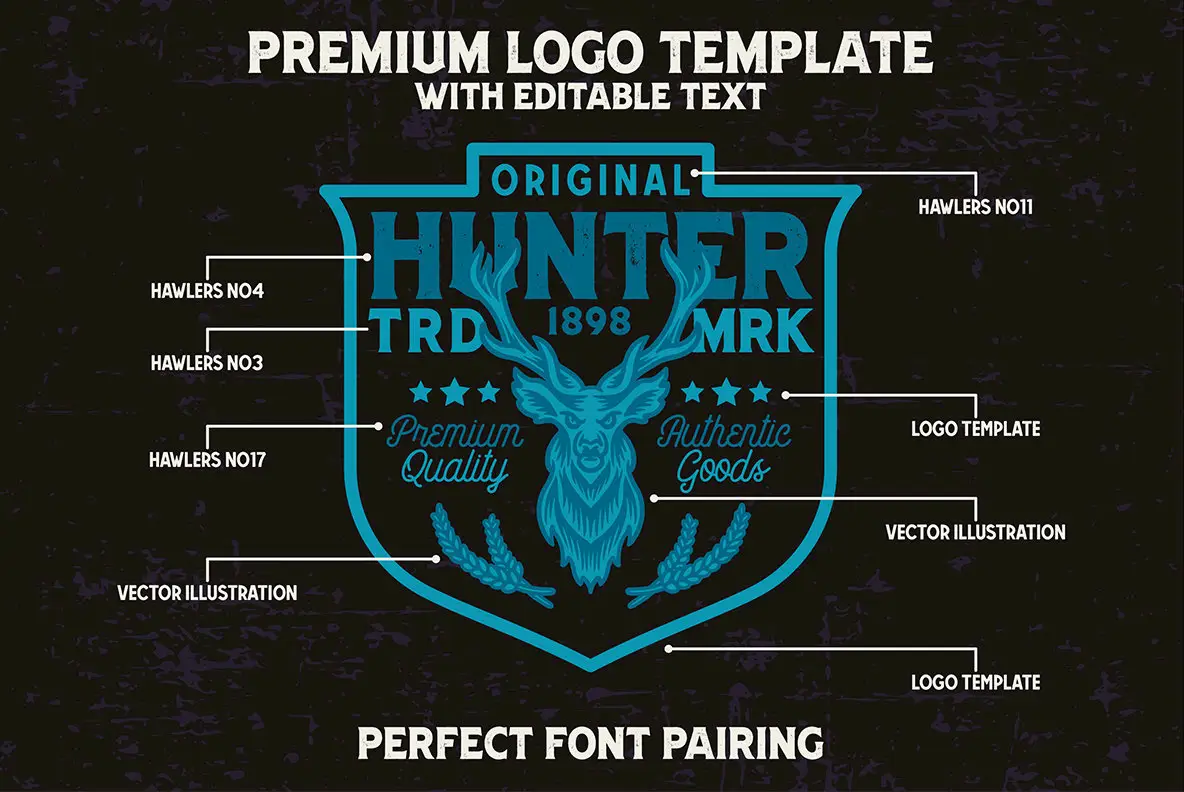 Hawlers Font Family - YouWorkForThem