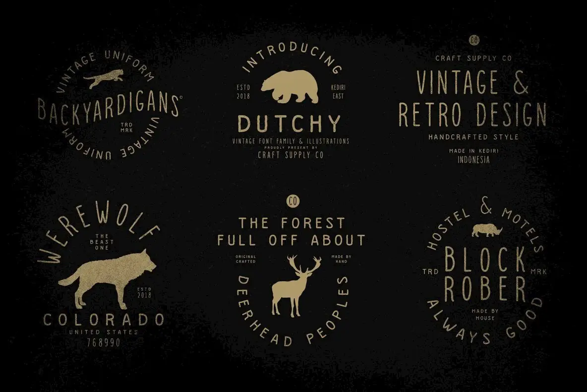 Dutchy Font - YouWorkForThem