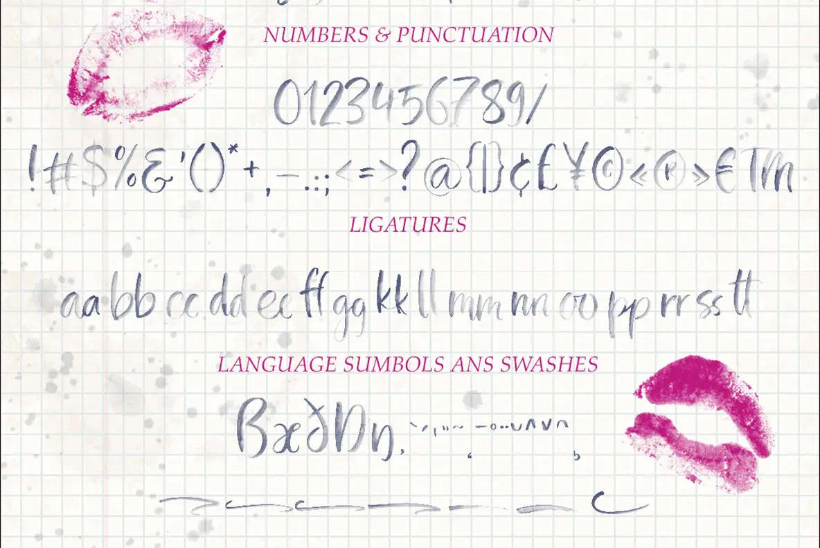 First Kisses Font - FontPath