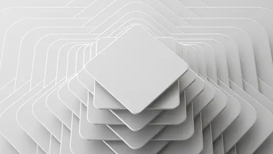 Blue Triangular Cards With Rounded Corners Twisting (10500) Video ...