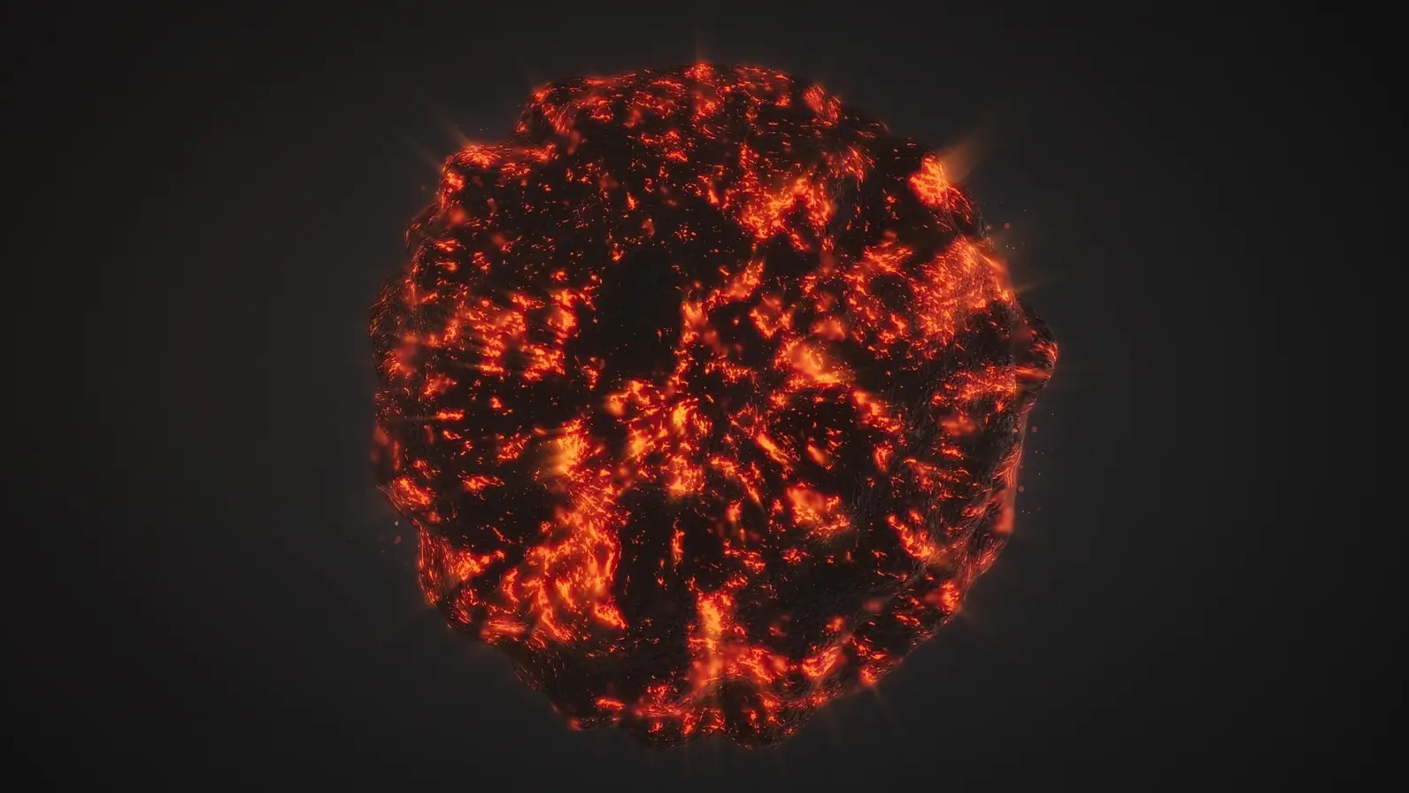 Lava Sphere 8 (4477) Video - YouWorkForThem